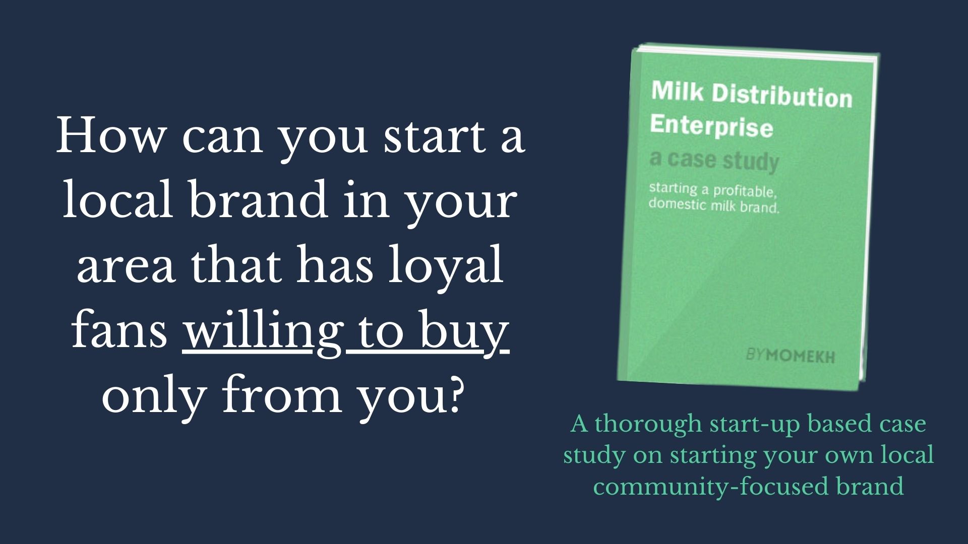 Milk Distribution Case Study - Momekh
